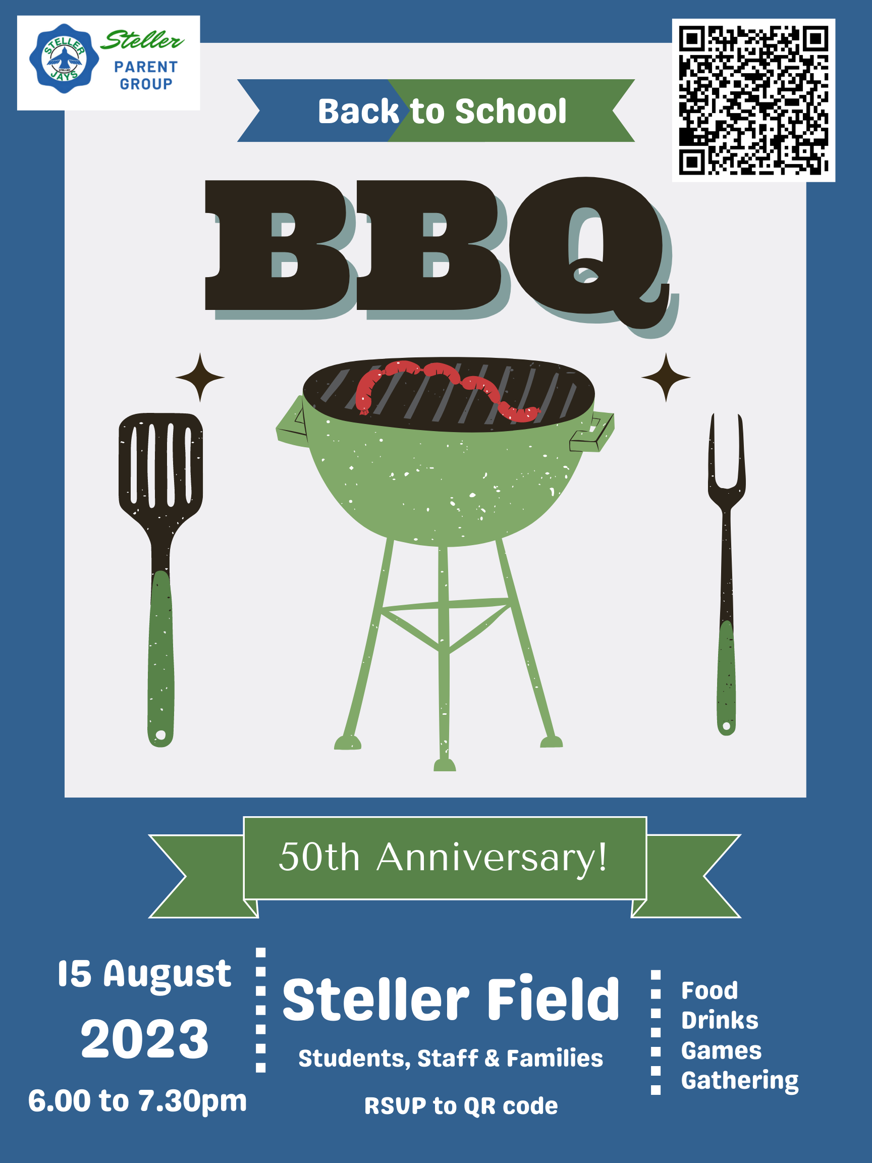 Steller BBQ | Steller Parent Group