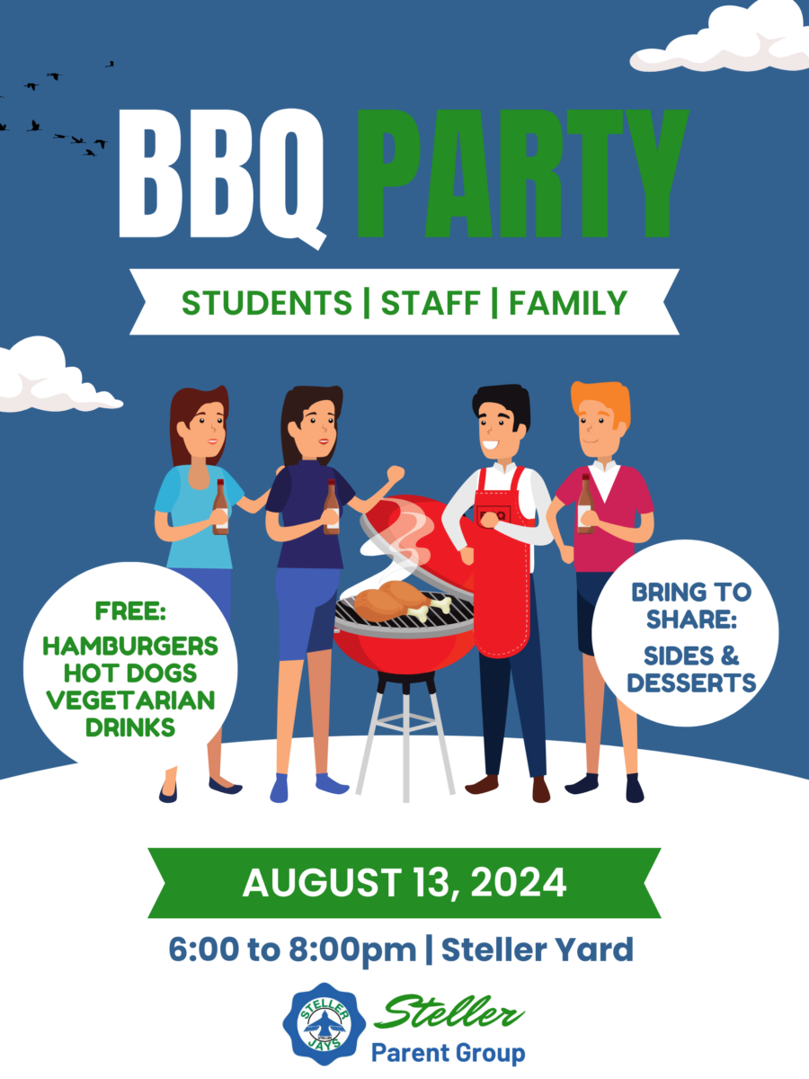 Save the Date for Back to School BBQ! | Steller Parent Group